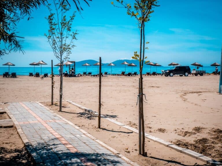The best beaches in and around Vlorë, Albania
